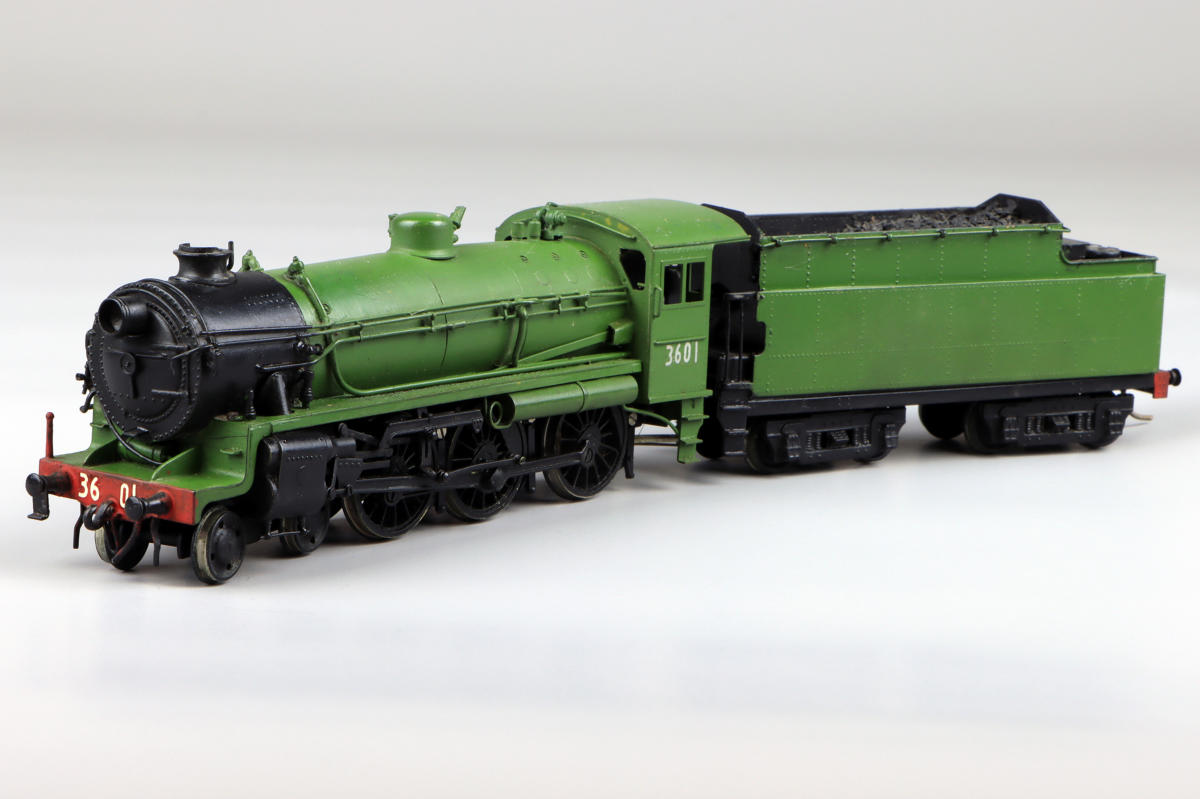 1x4 Exhibition - Brass Model Locomotive