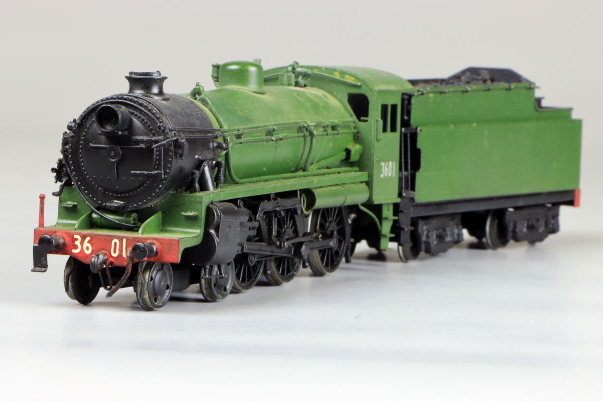 1x4 Exhibition - Brass Model Locomotive